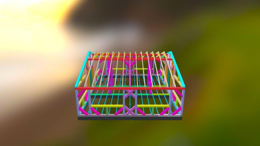 Model Framework Colored - 3D model by alex smith (@alexsmith) [19567e1 ...