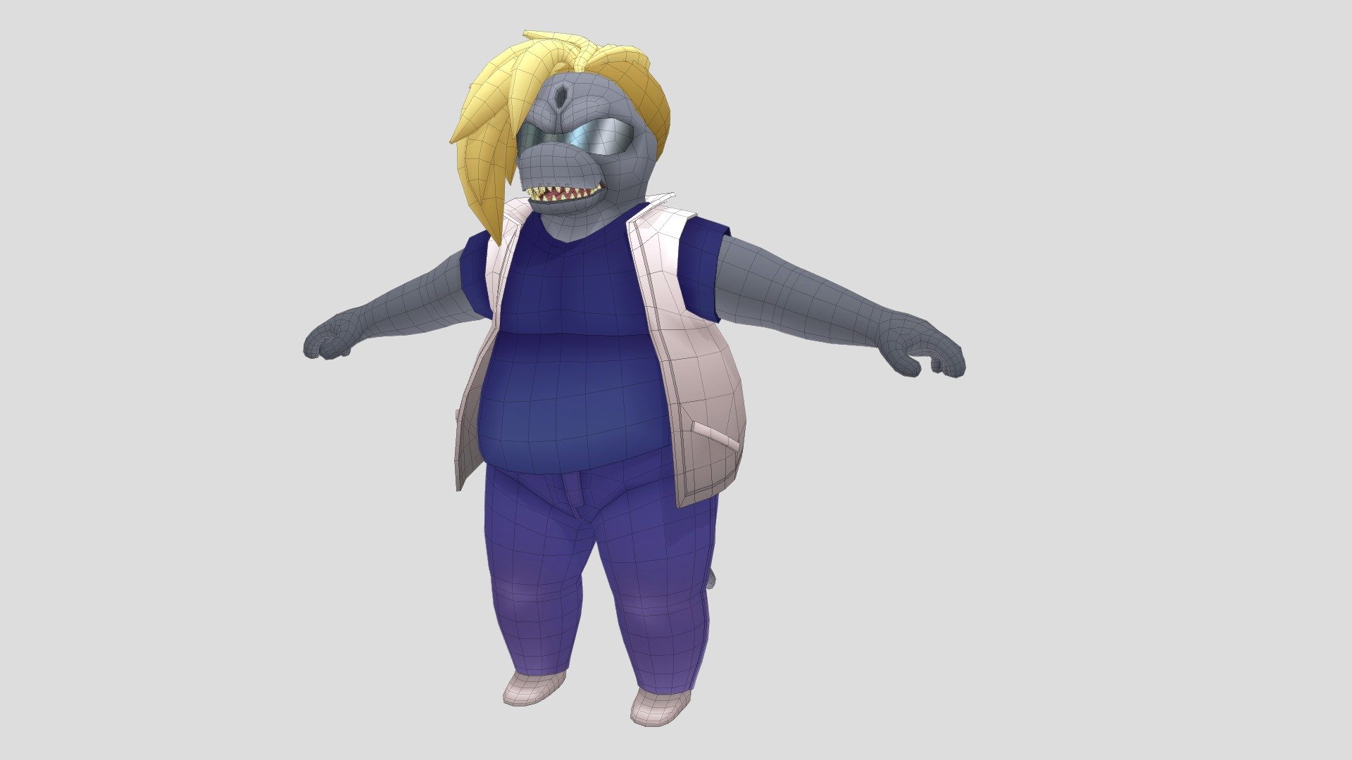 Karen - Game Character - 3D model by Dyspie [195a155] - Sketchfab