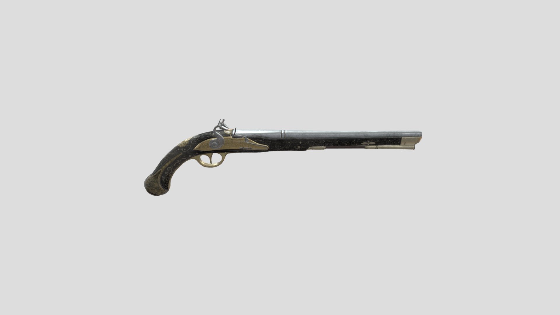 Old_MusketGun - Download Free 3D model by Kyu-ri (@kgr4554) [195a8a6 ...