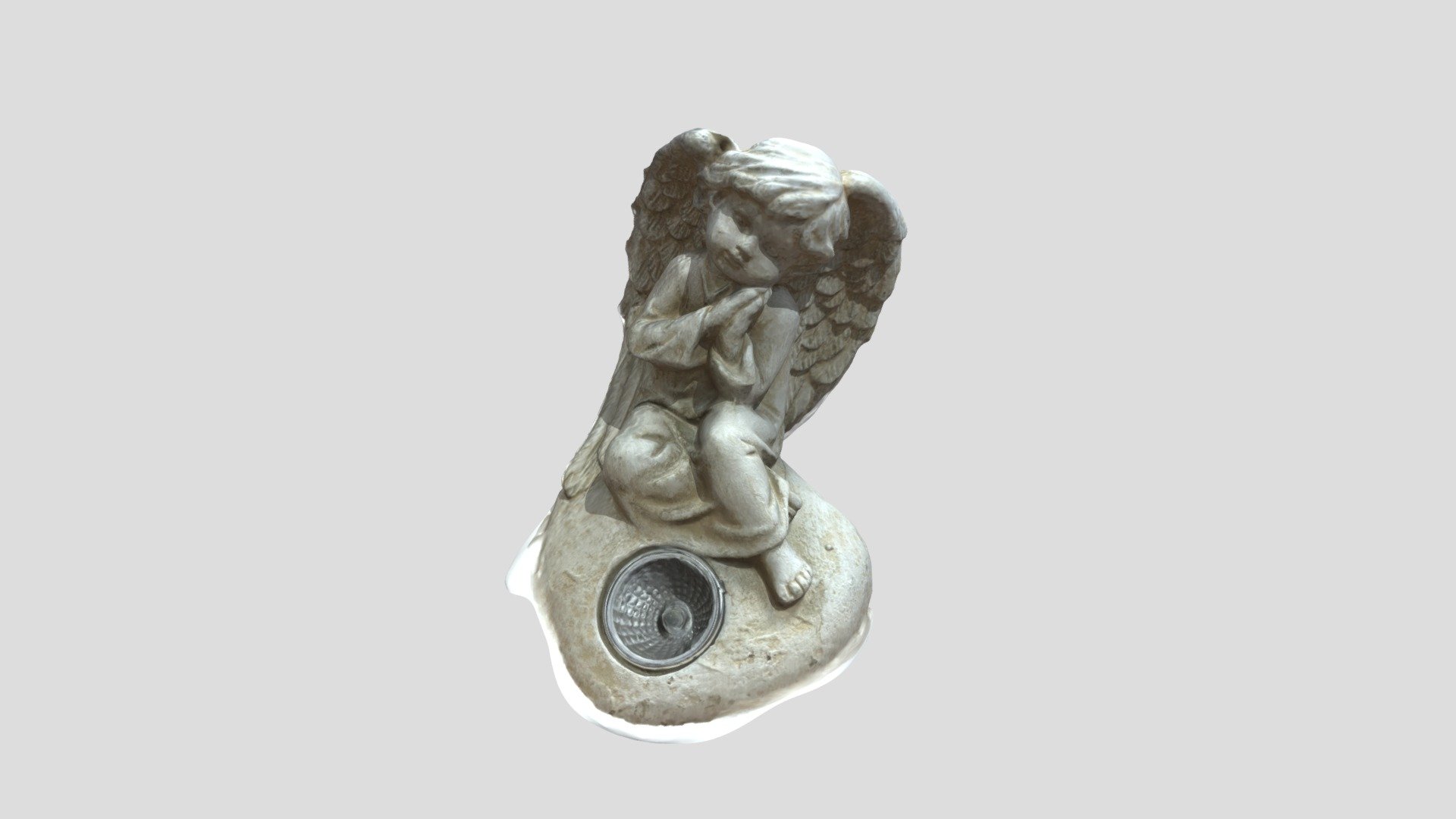 Boy Angel Figurine w/ Light - 3D model by JJDavis05 [195b5a5] - Sketchfab