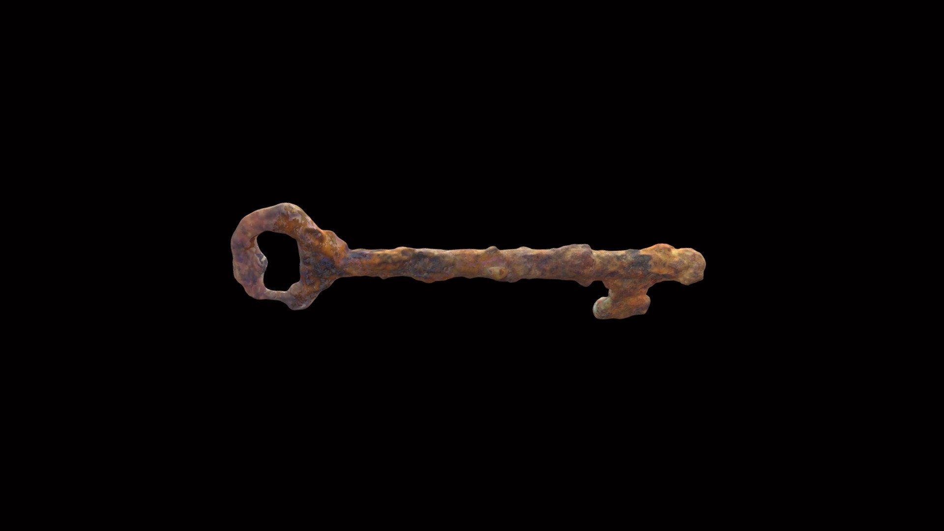 Rusted-skeleton-key - Download Free 3D model by XRchaeology Team ...