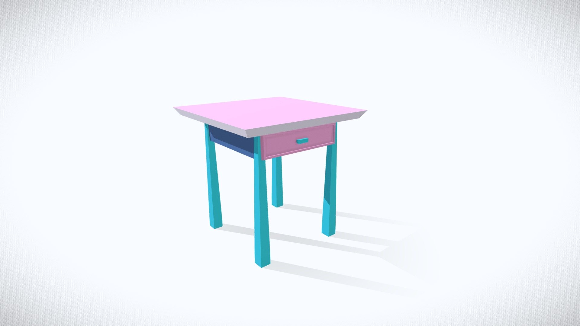 Stylised Table - Download Free 3D model by Wandile 'Takeo' Zwane ...