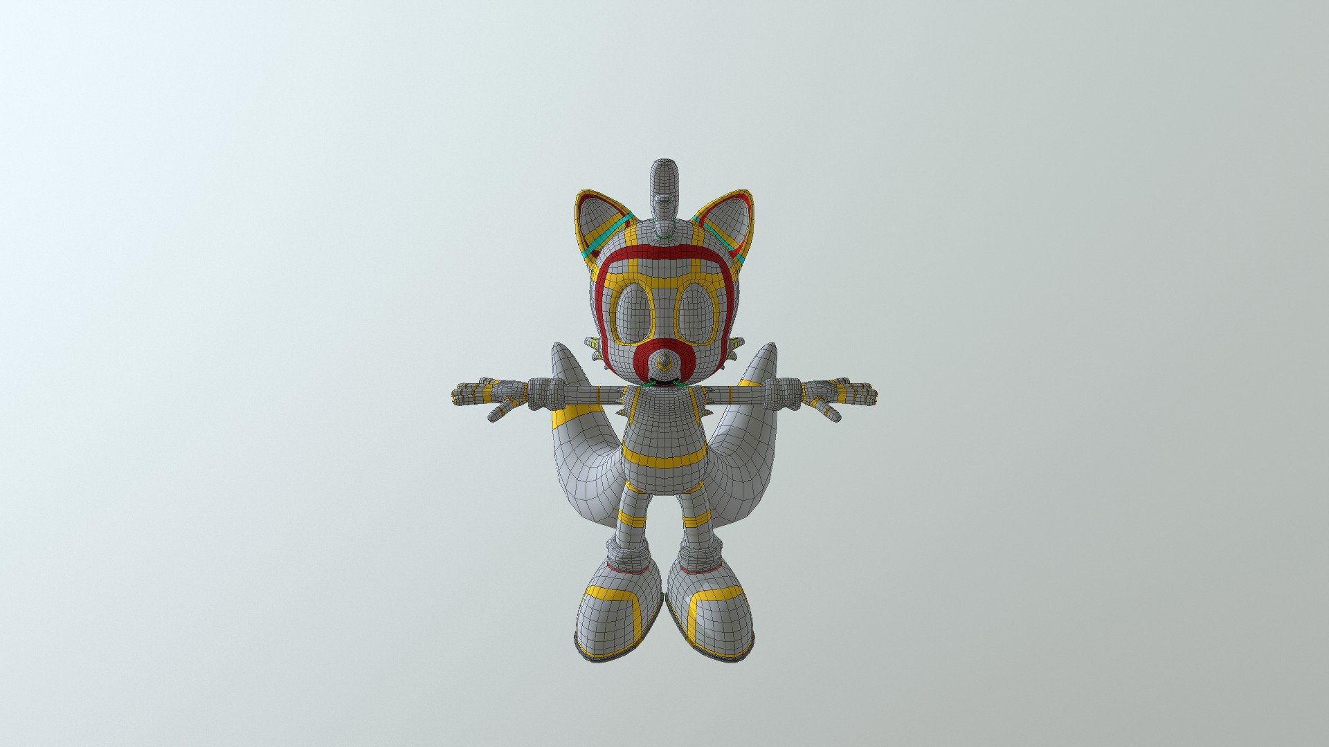 Tails Final - Download Free 3D model by Huanart (@pabloarturo) [195c9e4 ...