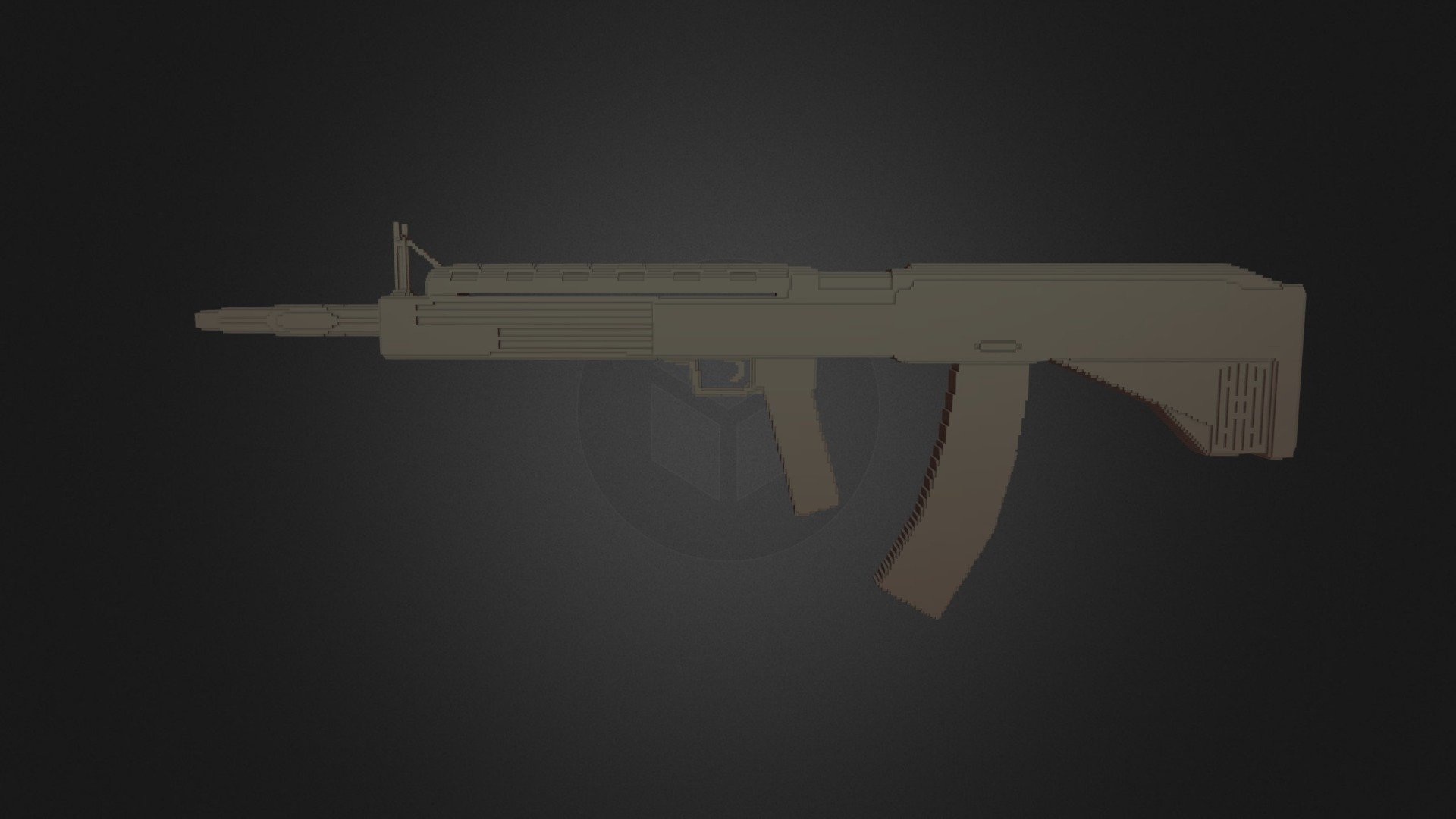 Voxel Gun (VEPR) Cubik - Download Free 3D model by Chara_Dreemurr ...