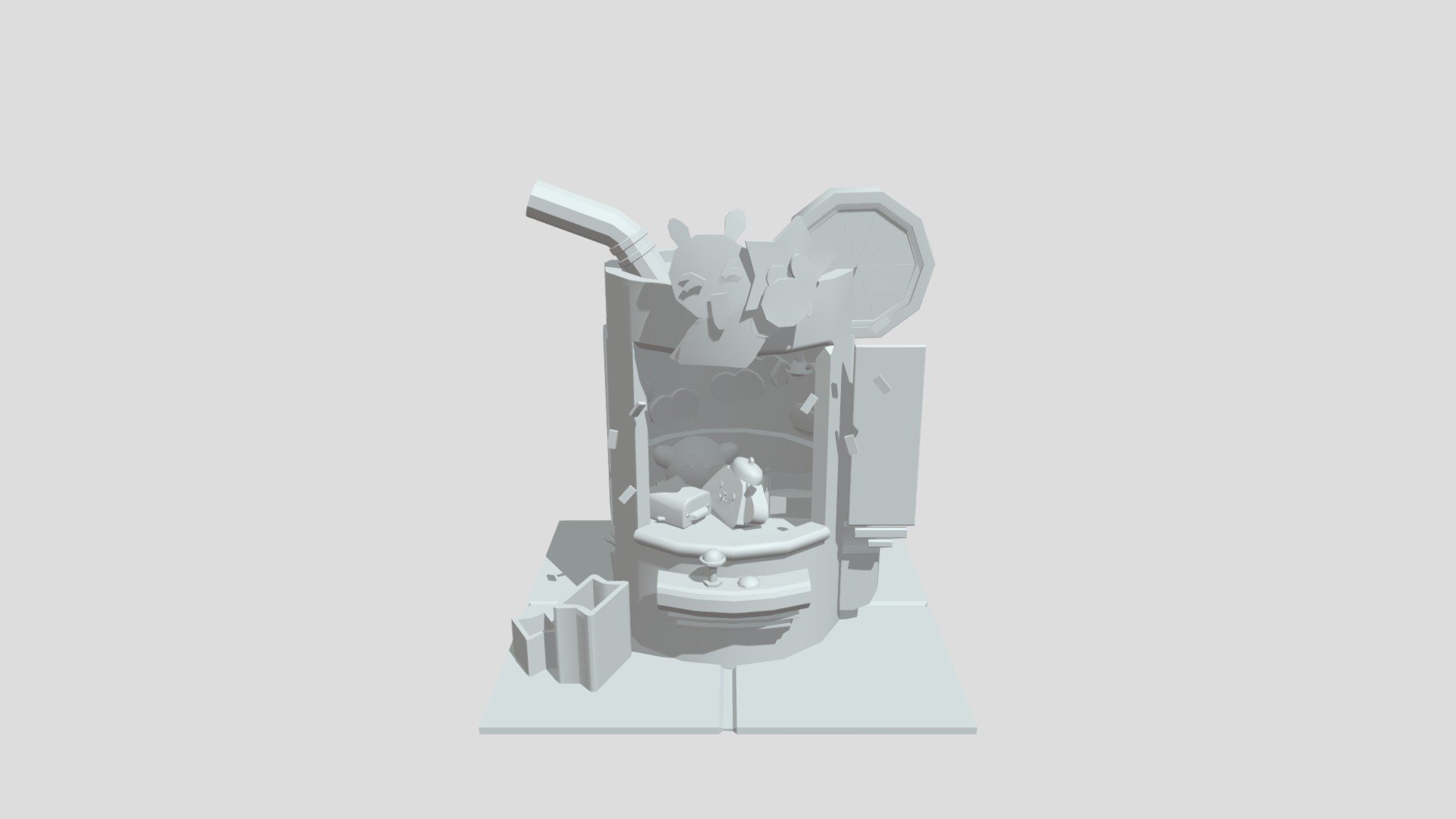 Claw Machine - Download Free 3D model by wooscooter35 [195e8cc] - Sketchfab