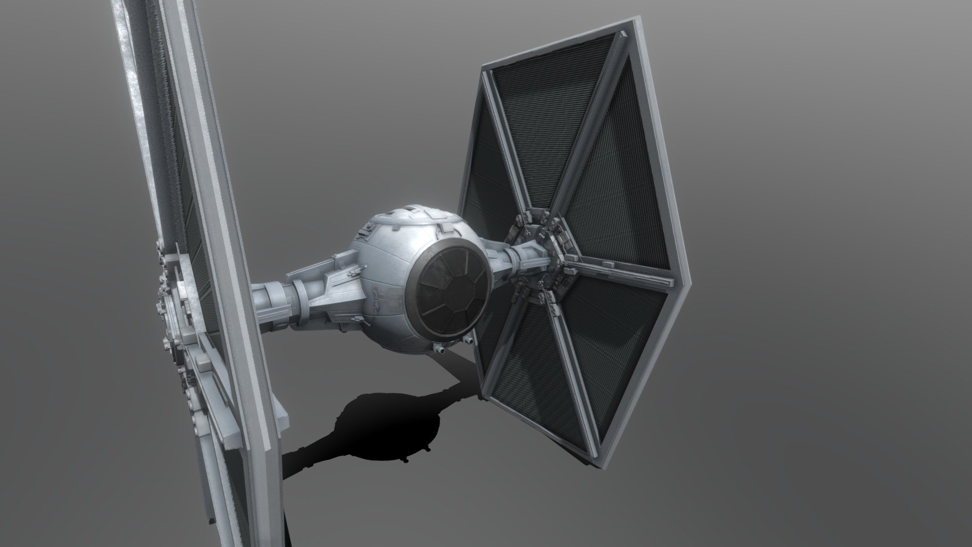 STAR WARS TIE-FIGHTER - 3D model by DoniTodorov [19608b0] - Sketchfab