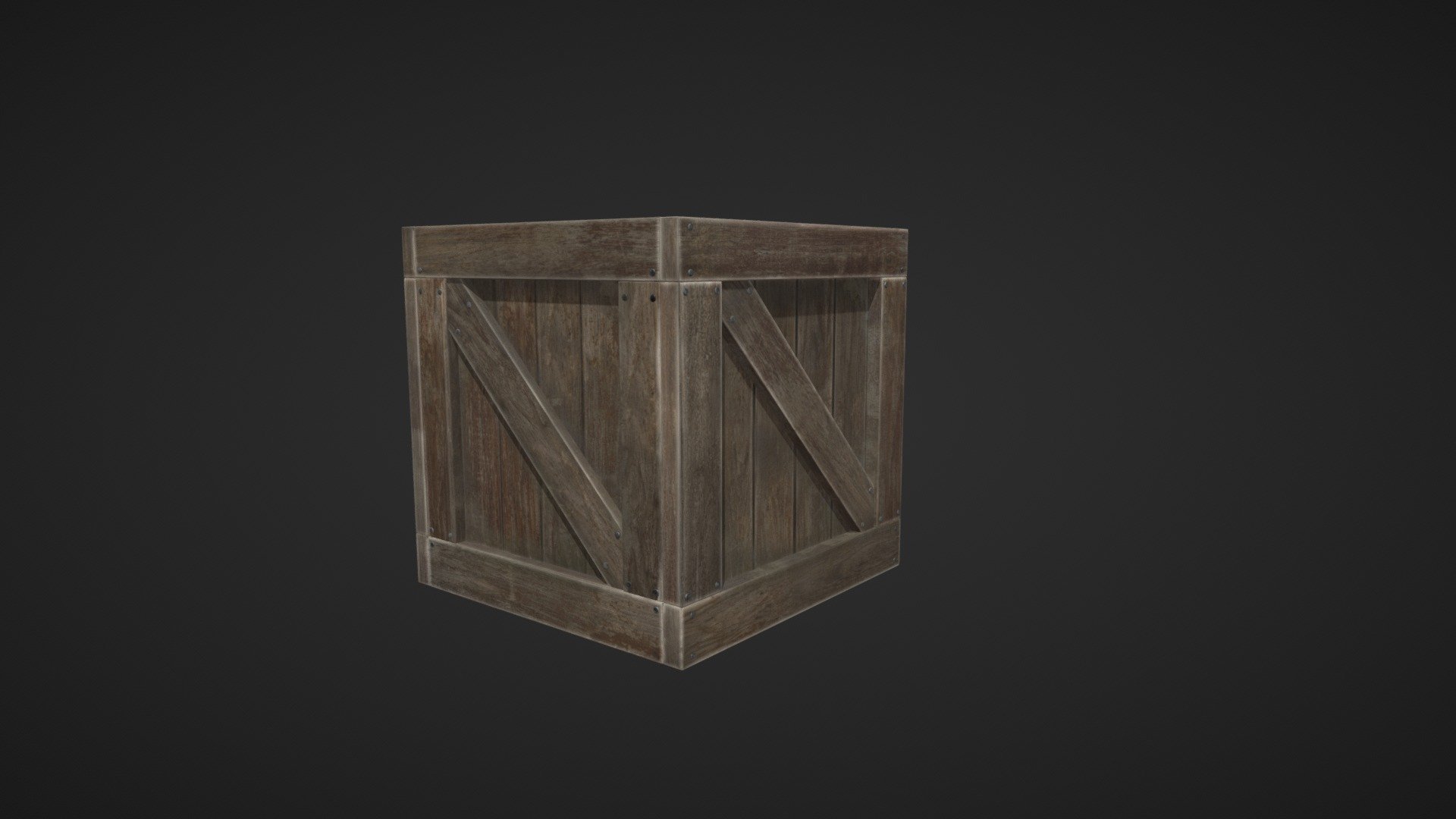 Beautiful Crate Made with LUV - Download Free 3D model by SomeKevin ...
