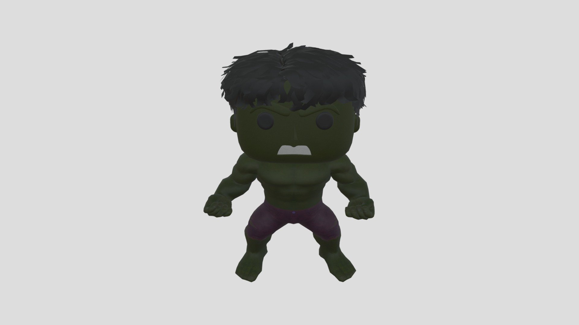 Hulk Funko Figure - 3D model by ygtta [19634e1] - Sketchfab