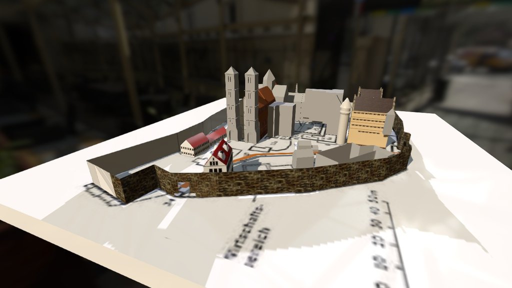 Klosterruine Hirsau WIP 34 - 3D model by dpgb feat. Tom Trottel ...