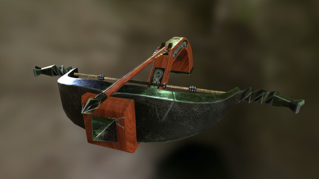 Witcher 3 inspired Crossbow - 3D model by Amanda Alavi (@Amanda.Alavi ...