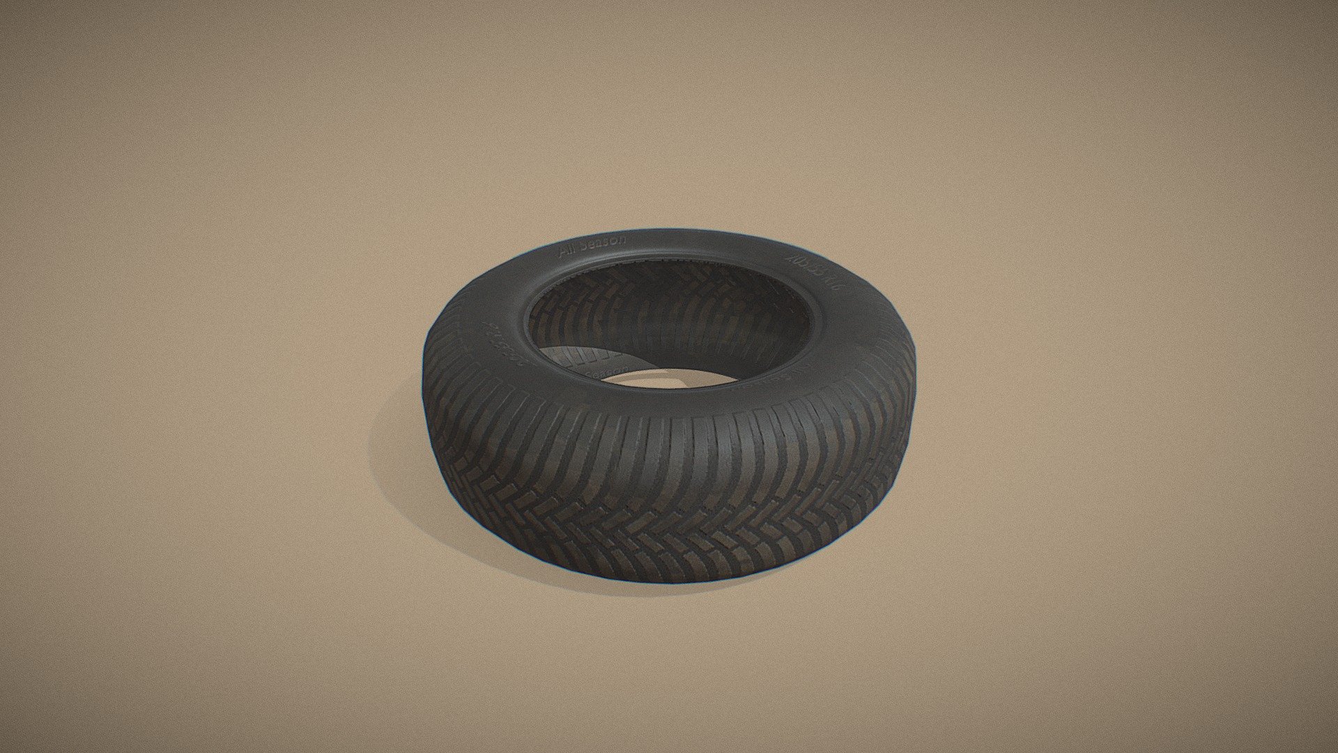 Road tyre - 3D model by morganbengtsson [1965991] - Sketchfab