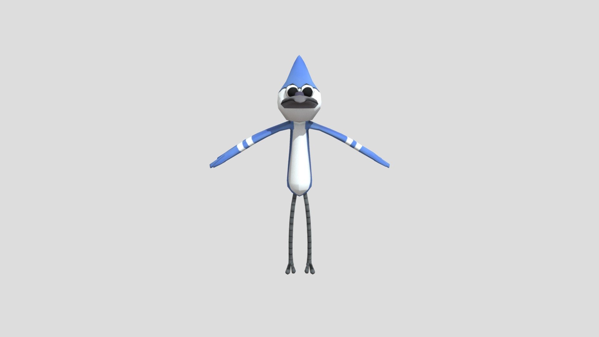 mordecai - Download Free 3D model by Cartoon cat oficial ...