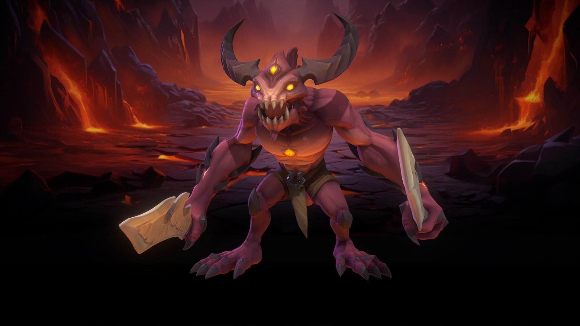 Stylized Demon Grunt - 3D model by N-hance Studio (@Malice6731) [19673da] - Sketchfab