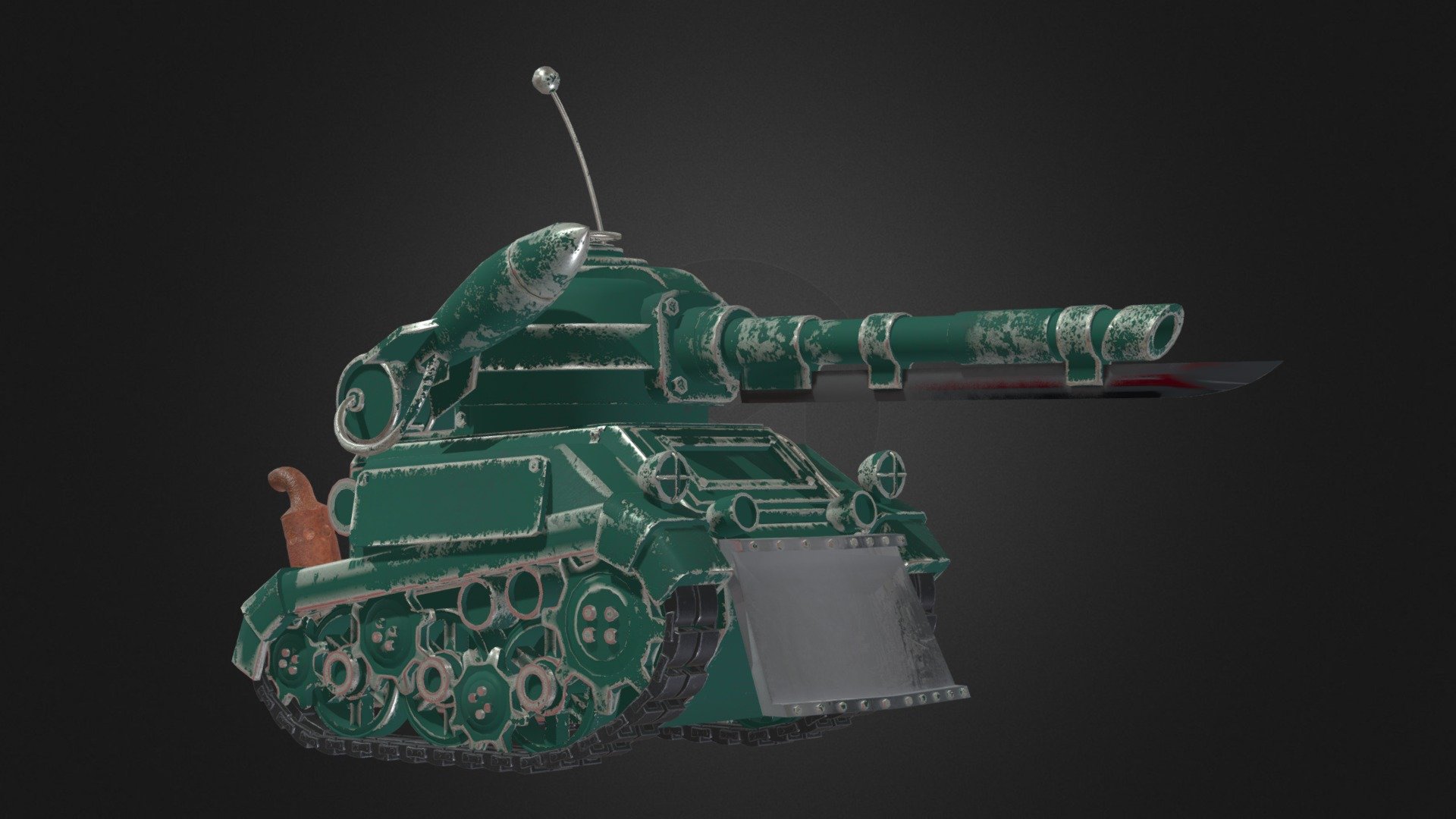 MILITARY TANK - 3D model by CHETAN REDDY (@chetanreddy) [19680bf ...