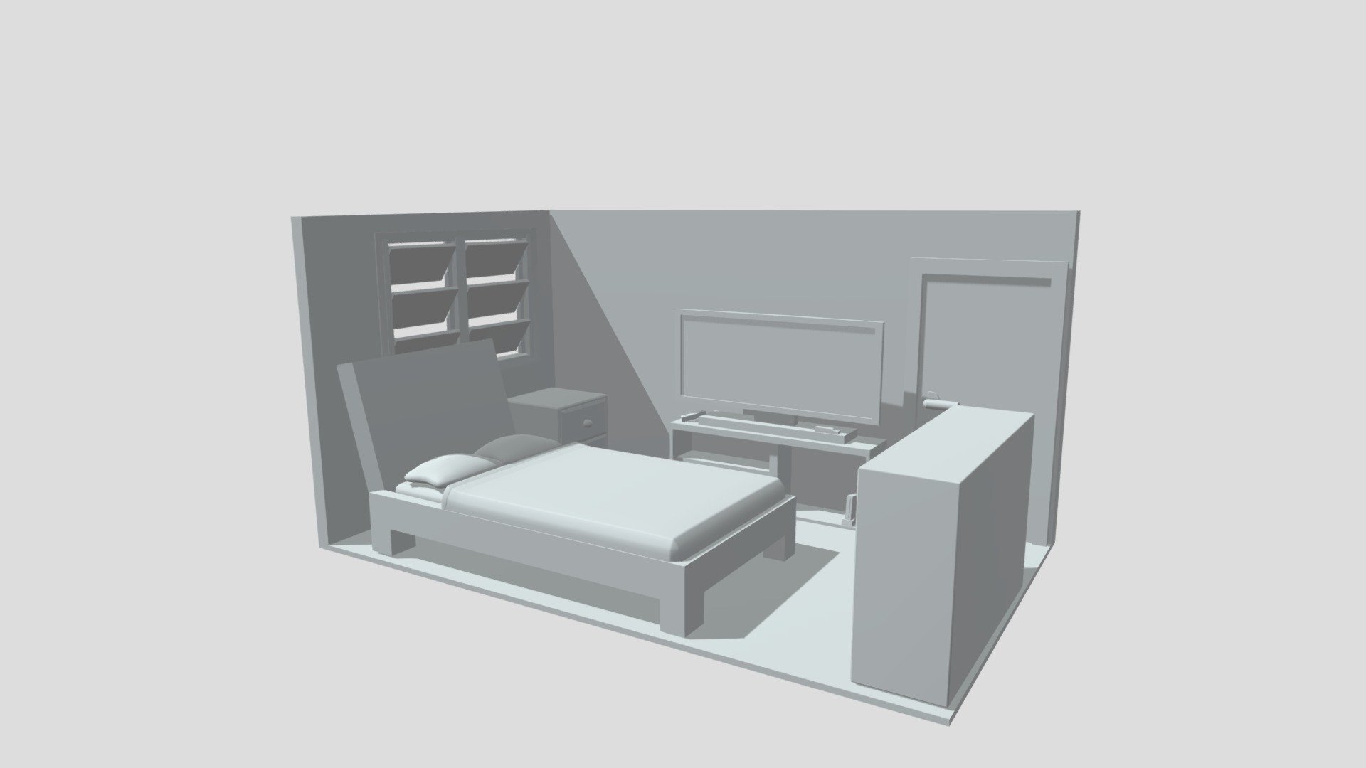 Cuarto - 3D model by Felix Díaz Díaz (@felixdiaz976) [196889a] - Sketchfab