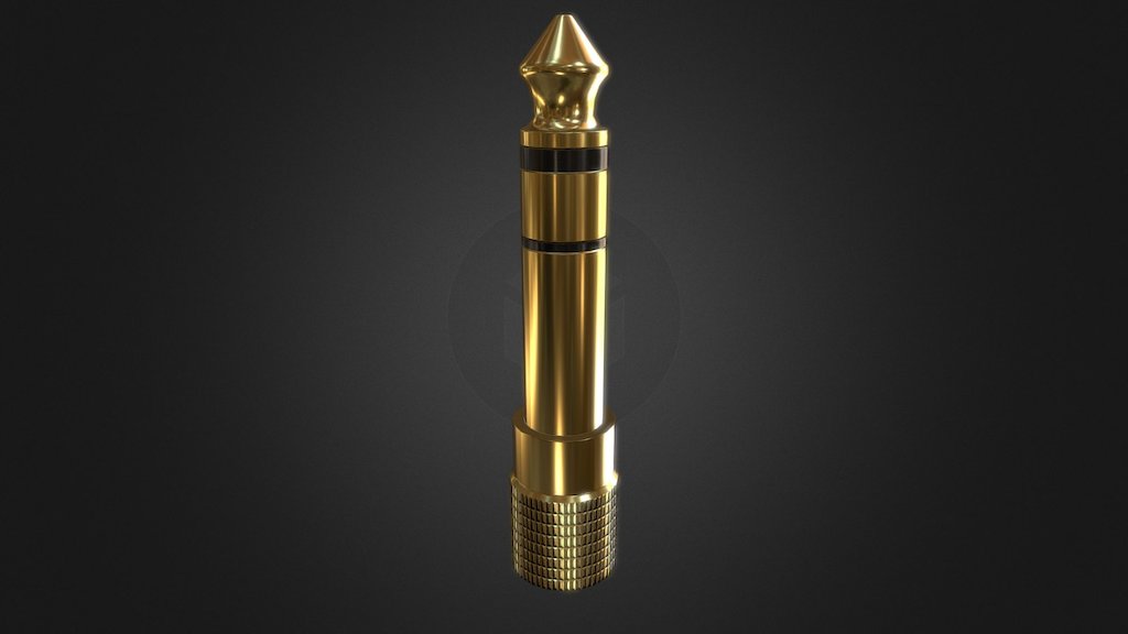 Golden Plug 6.3 - 3D model by plutonosvet [1969cbf] - Sketchfab