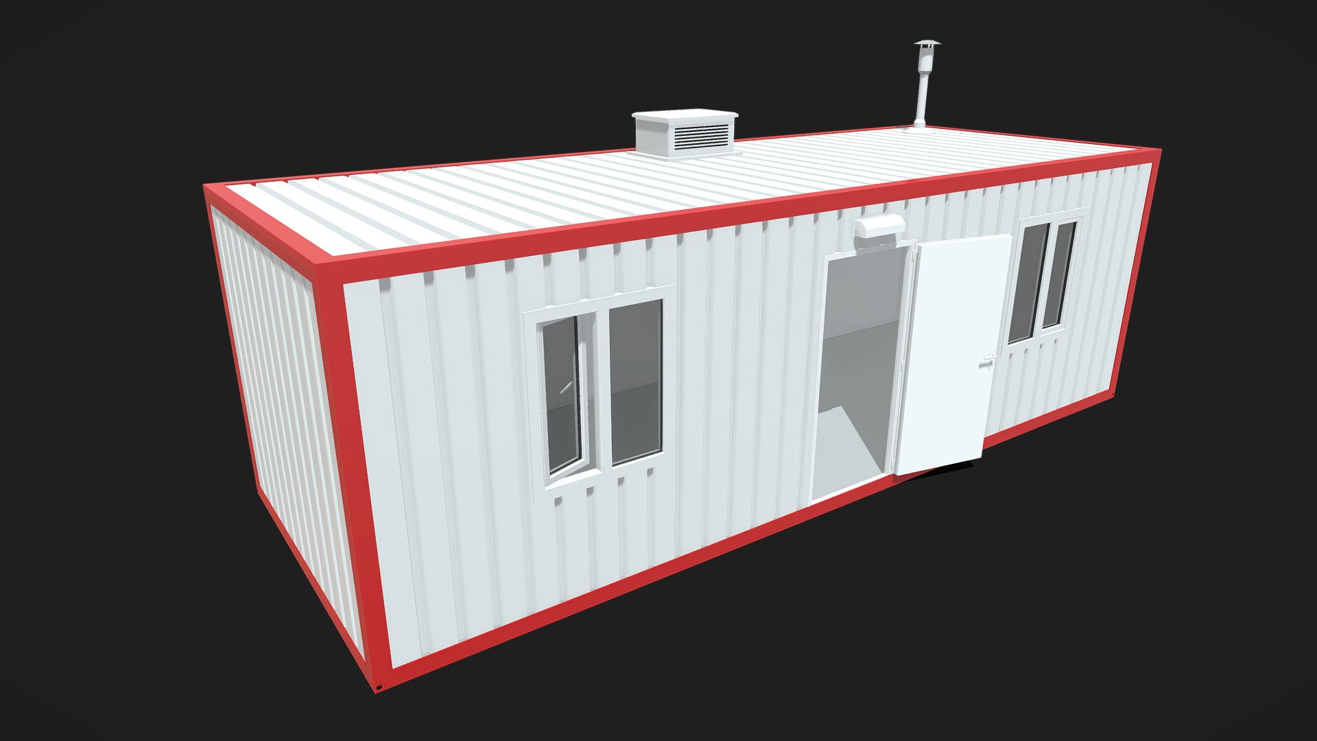 Shipping Container House - Animated - Buy Royalty Free 3D model by ...