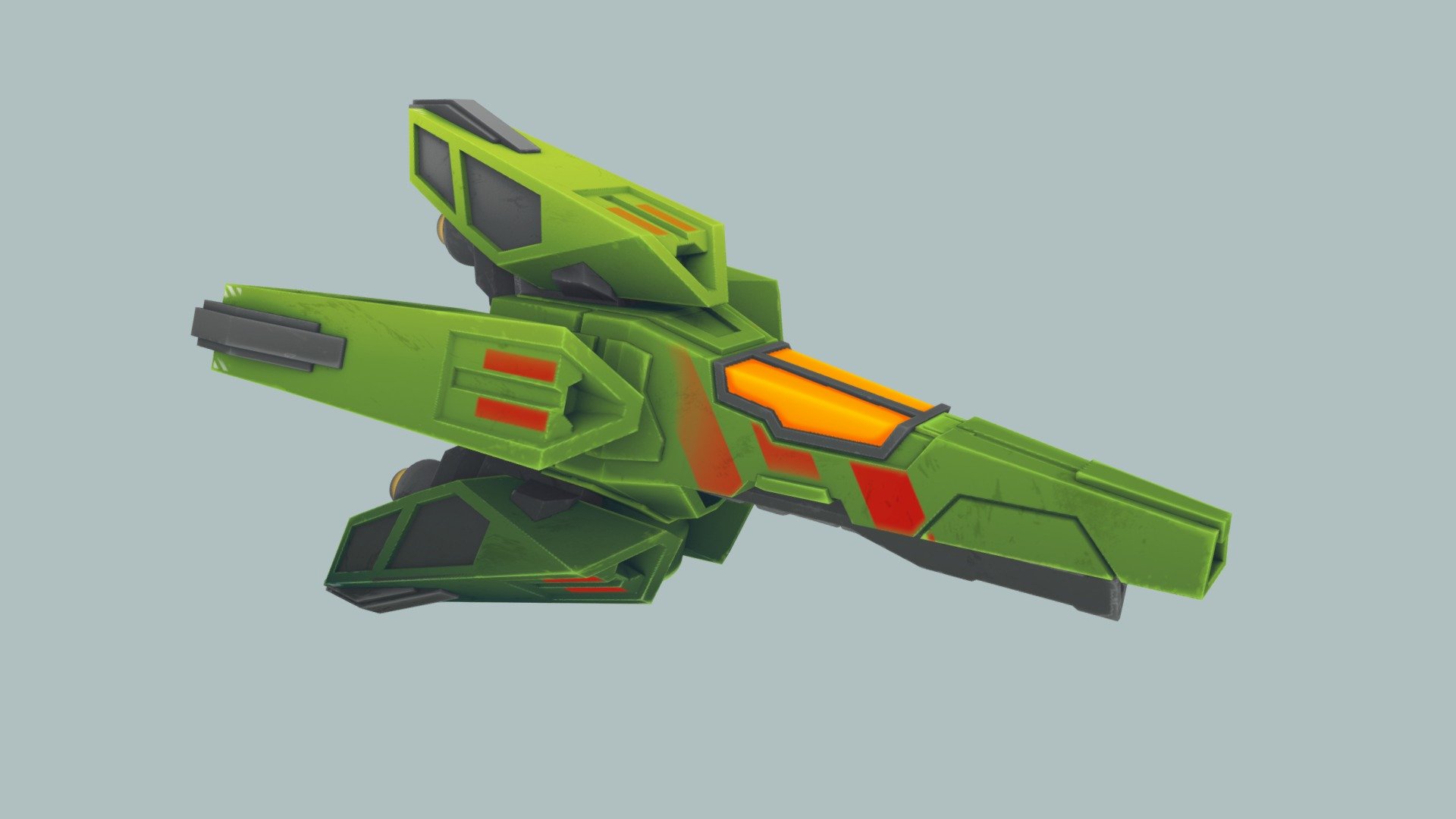 High-end Interceptor - 3D model by Renham - Camilo Rojas (@renham ...