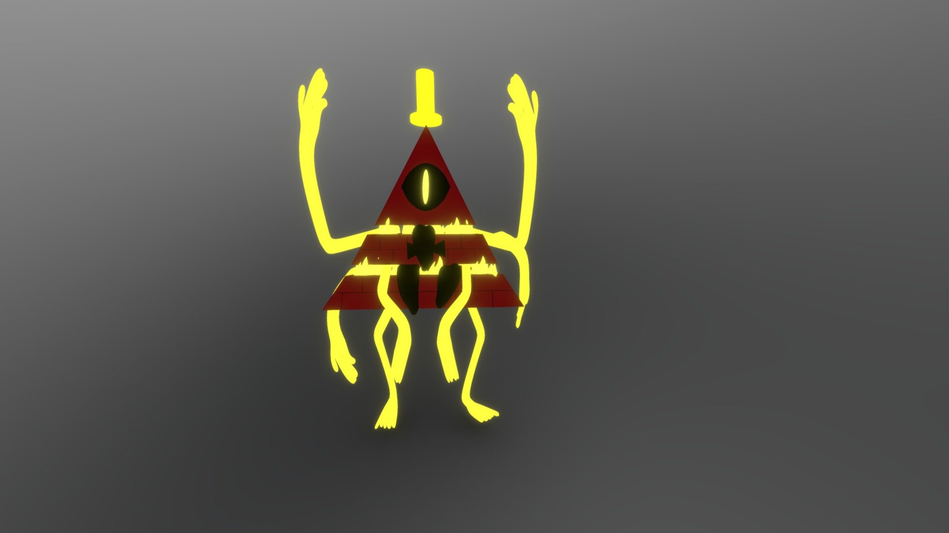 Bill Cipher - 3D model by Hade-s3d [196b063] - Sketchfab