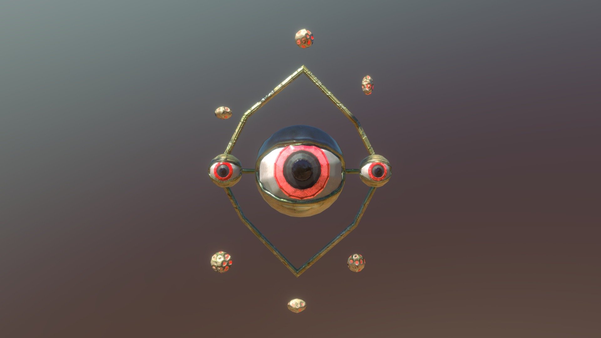 Guarding Eye - Download Free 3D model by meowskie [196b53f] - Sketchfab