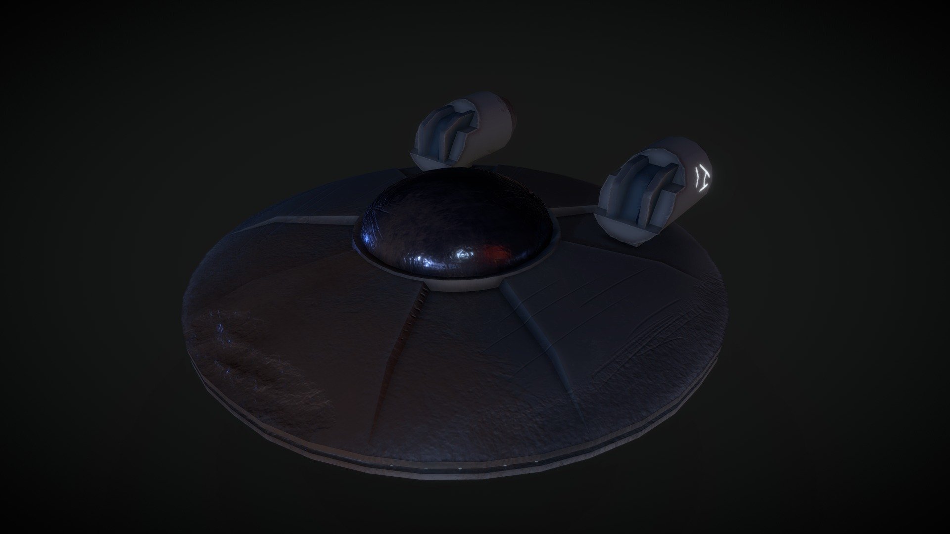 UFO for my Project - 3D model by Bram van Hoof | 🇳🇱 (@BramvH) [196b5a4 ...