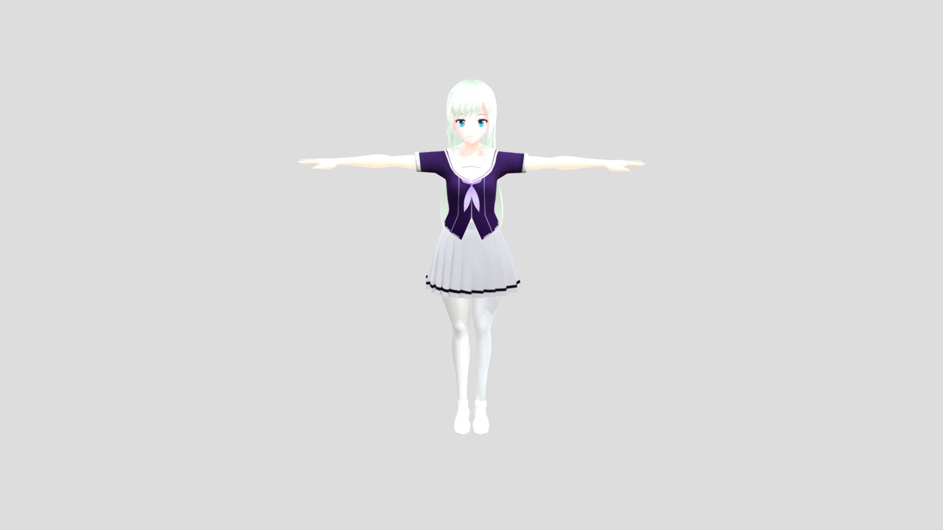 Rin - Original VR Chat Game Ready Usdz - 3D model by FNAF197 [196c846 ...
