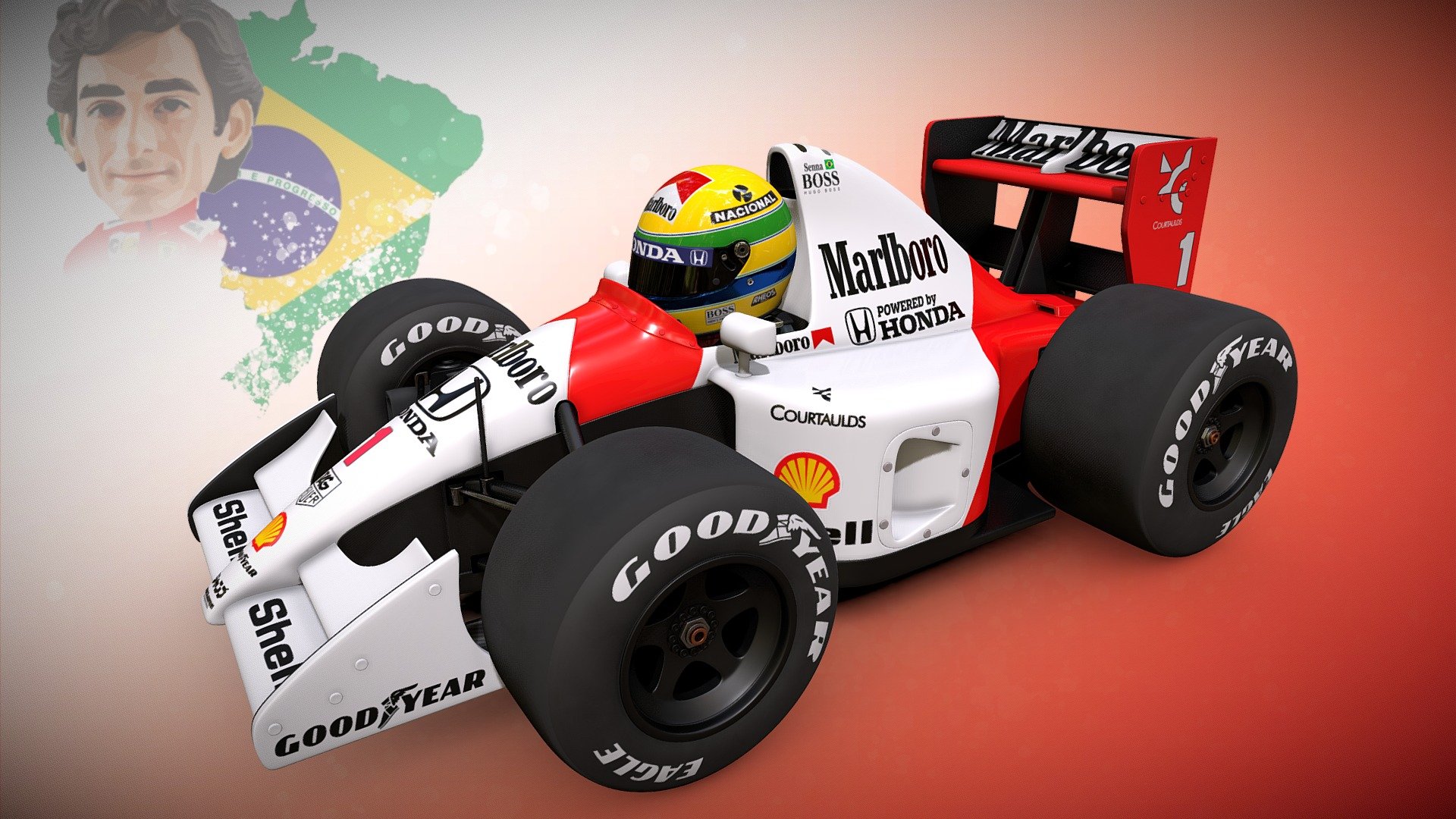McLaren MP4/6 1991 Choro_Q - 3D model by giobiancoFB [196cc71] - Sketchfab
