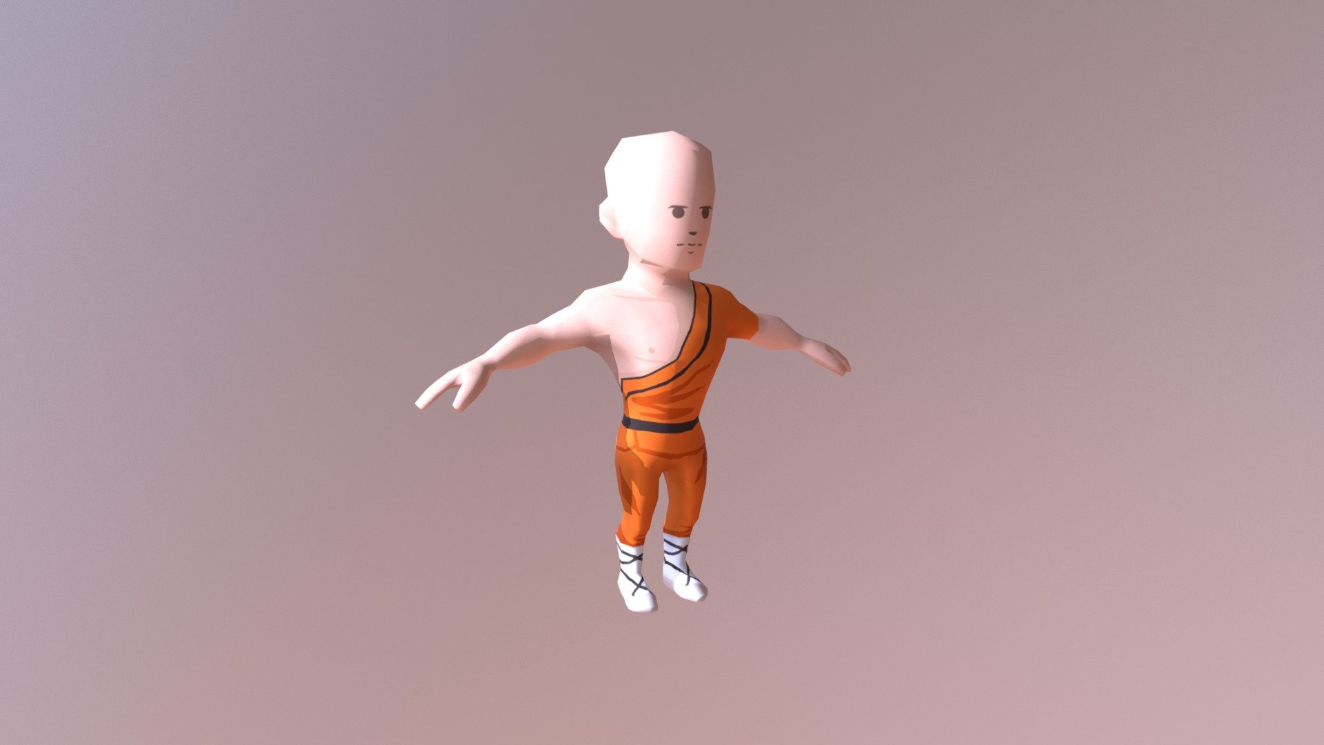 Shaolin Monk - 3D model by motionace3d [196d52b] - Sketchfab