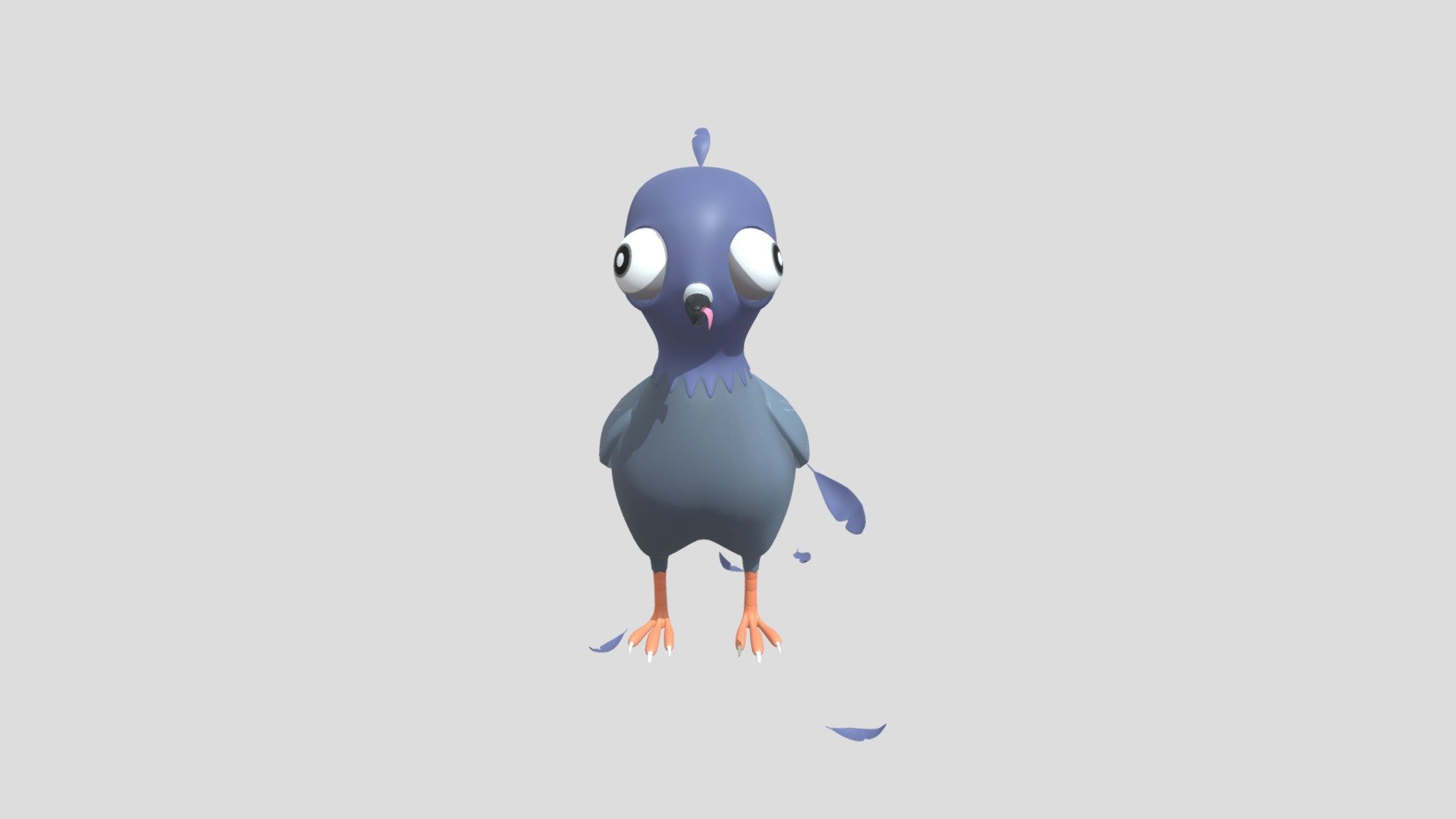 PidgeonFinal2 - 3D model by RashadBK [196e249] - Sketchfab
