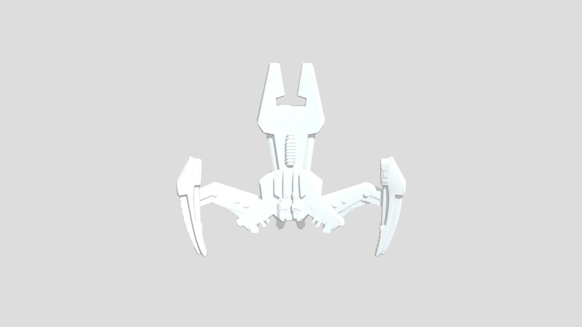 Jem Hadar battle ship - 3D model by benaiah [196e67b] - Sketchfab