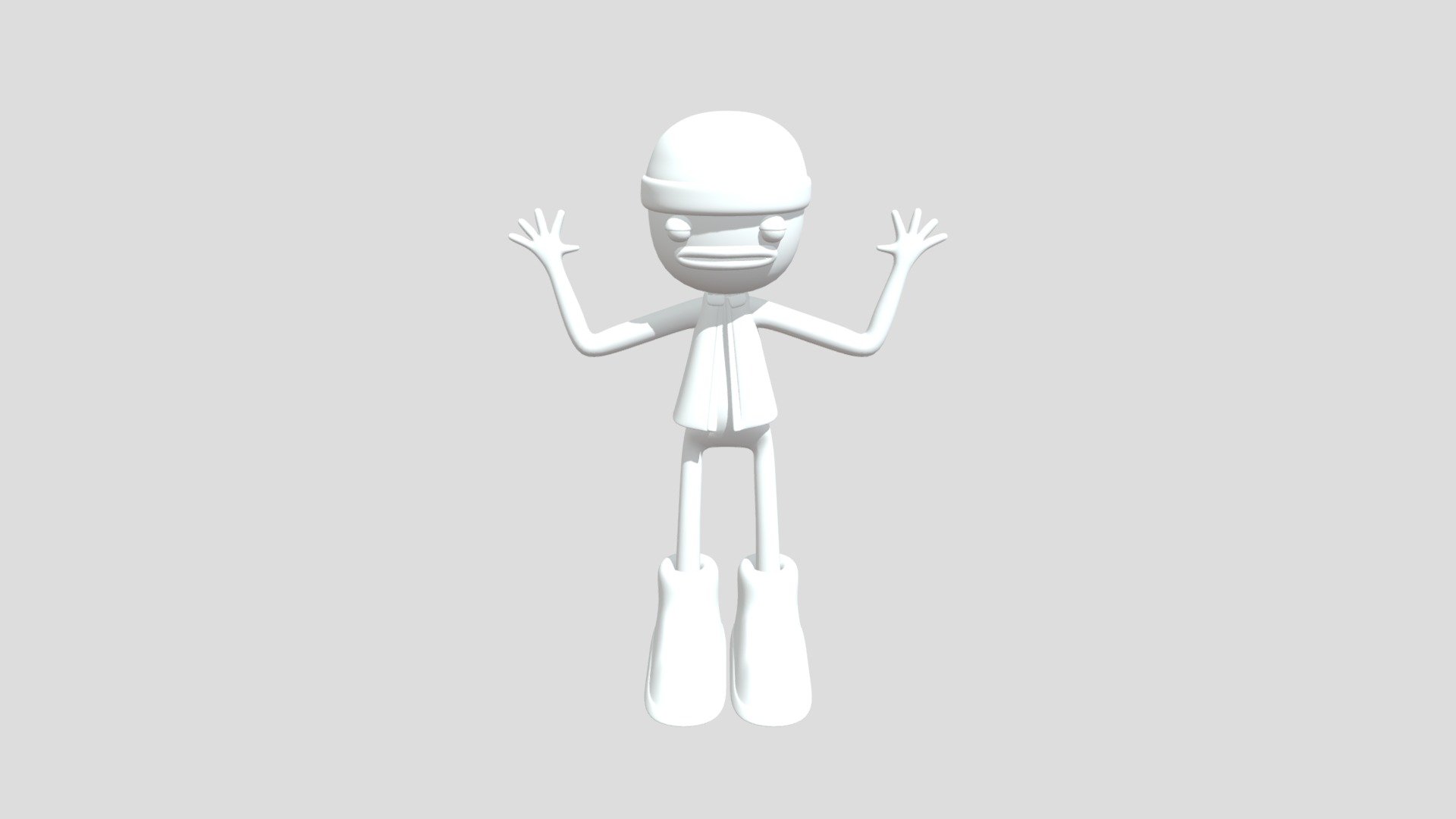 Simple Character - Download Free 3D model by Зелений Птах ...