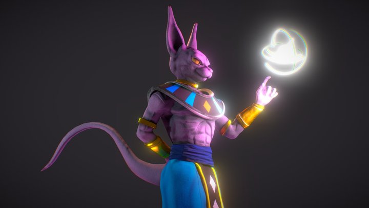 Beerus 3D models - Sketchfab