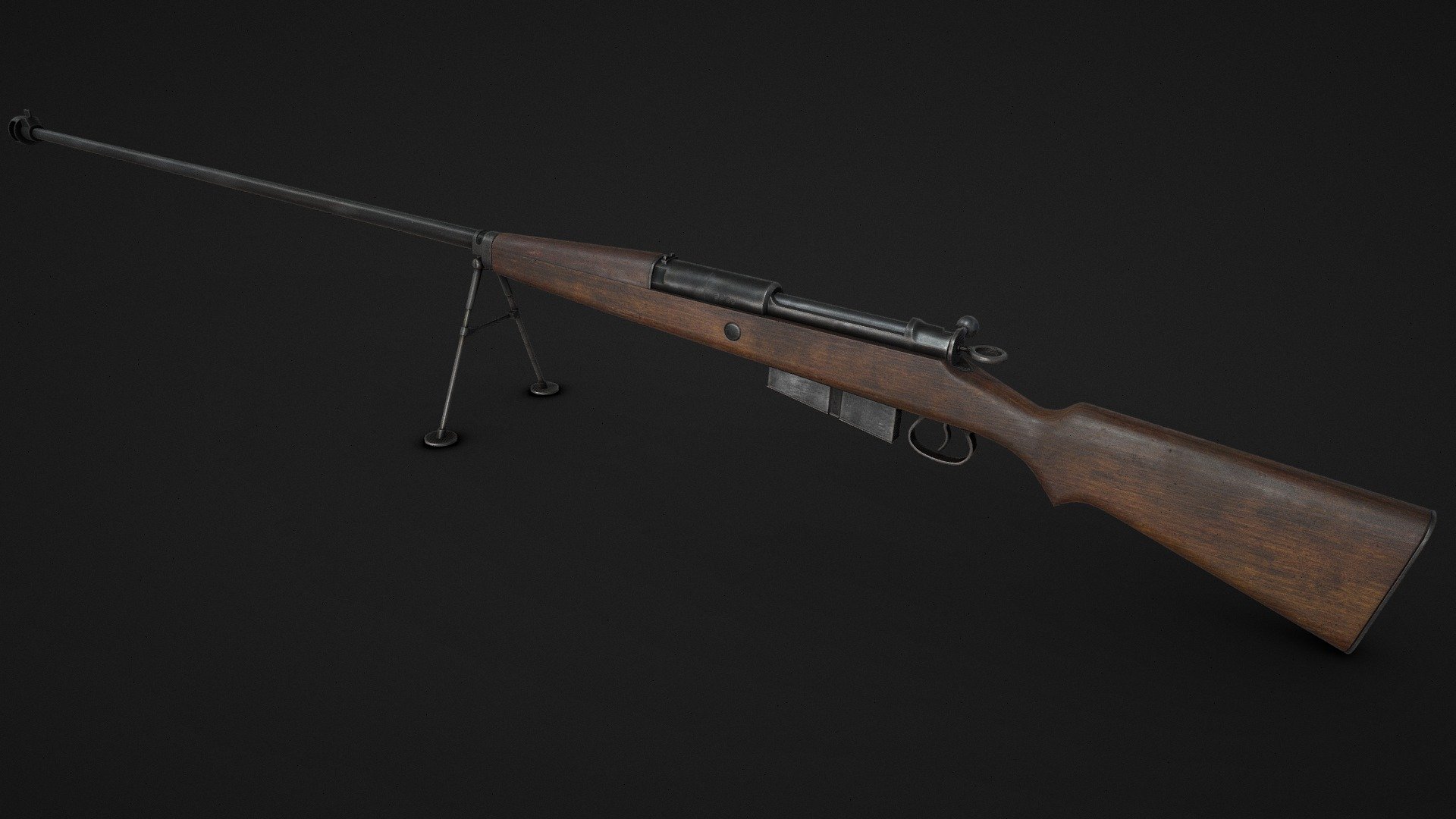 Fucile Controcarro Wz.35 - 3D model by MarcusG94 [19719e4] - Sketchfab