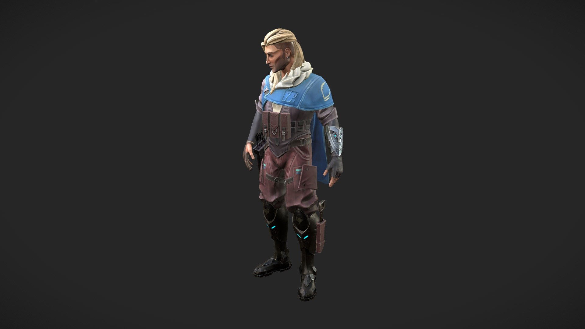 Sova Fanart - 3D model by Elive101 [19729ab] - Sketchfab