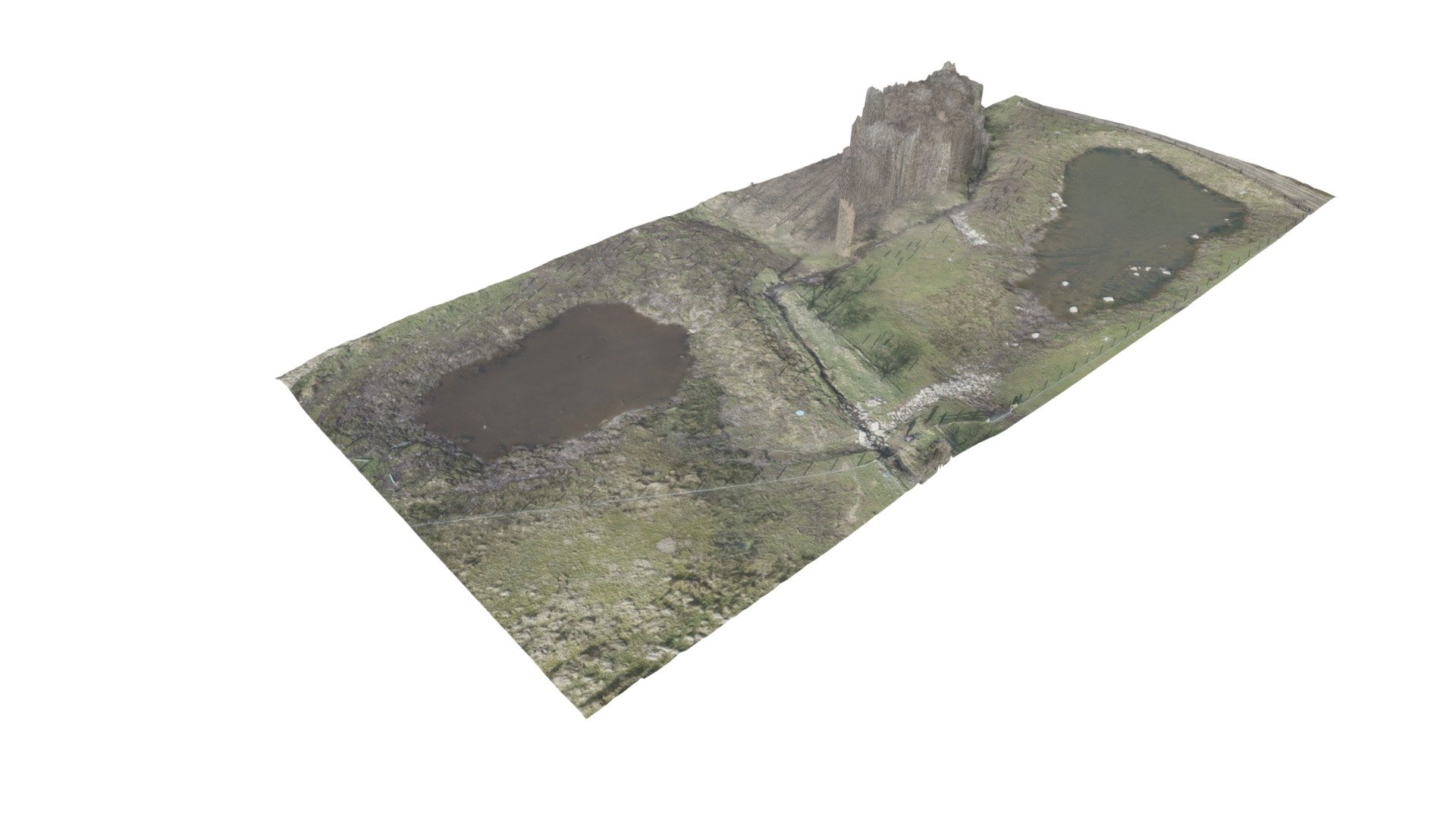 WCRT ponds - 3D model by CatMcIlwraith [1973c04] - Sketchfab