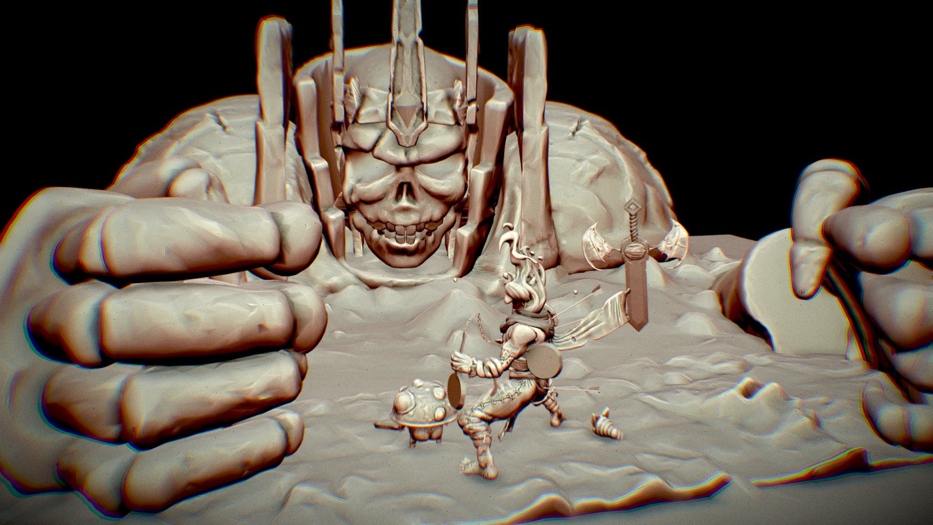 Dead Cells Fan Art - 3D model by d1v1d1 [1974ed5] - Sketchfab