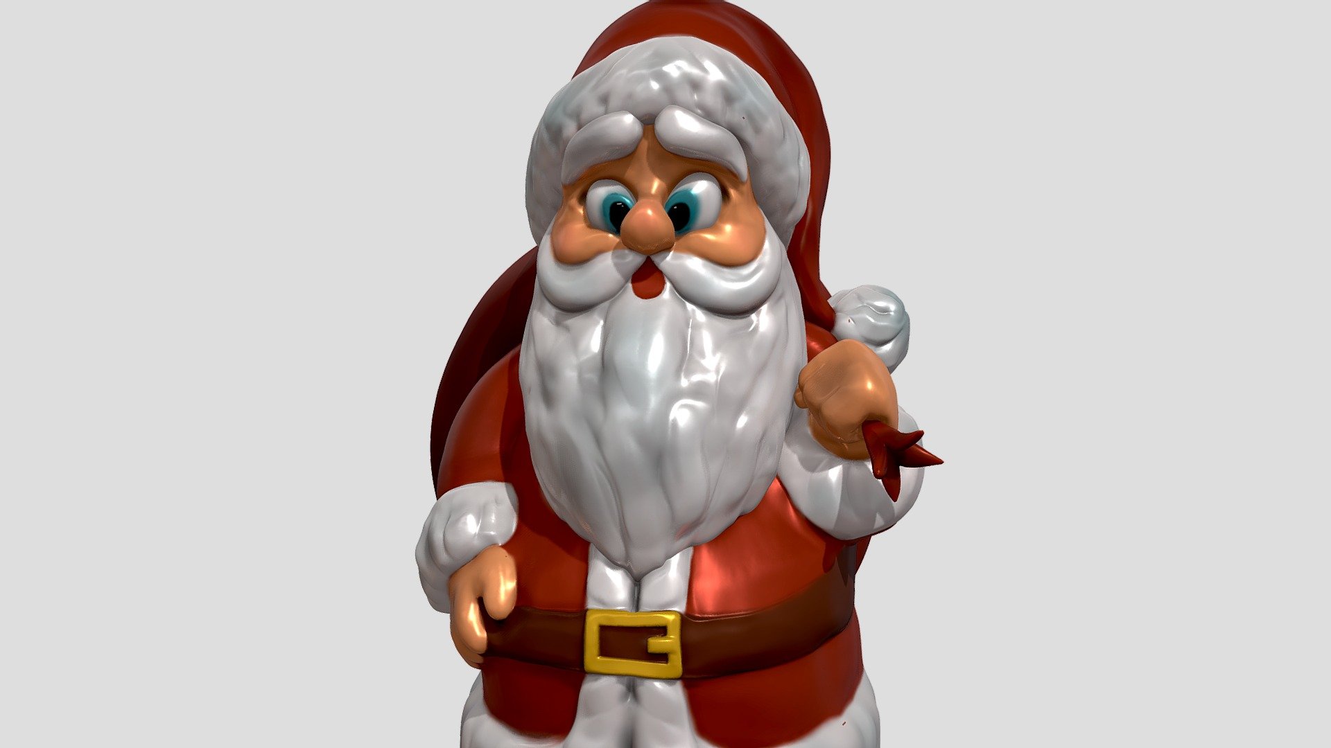 The Santa Claus - Buy Royalty Free 3D model by StraXartS (@Strax123trt ...