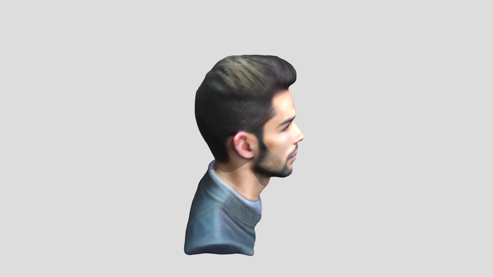 Human face young - 3D model by arondrone (@MrArora.Arjuna) [19758d2 ...