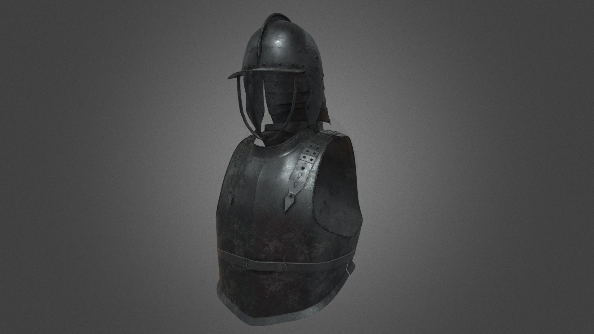 Harquebusier's Armour - Download Free 3D model by Pratas (@ernst52 ...