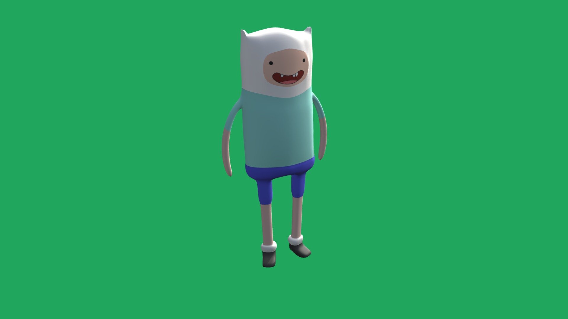 Finn The Human - 3D model by triplosandro [1975aff] - Sketchfab