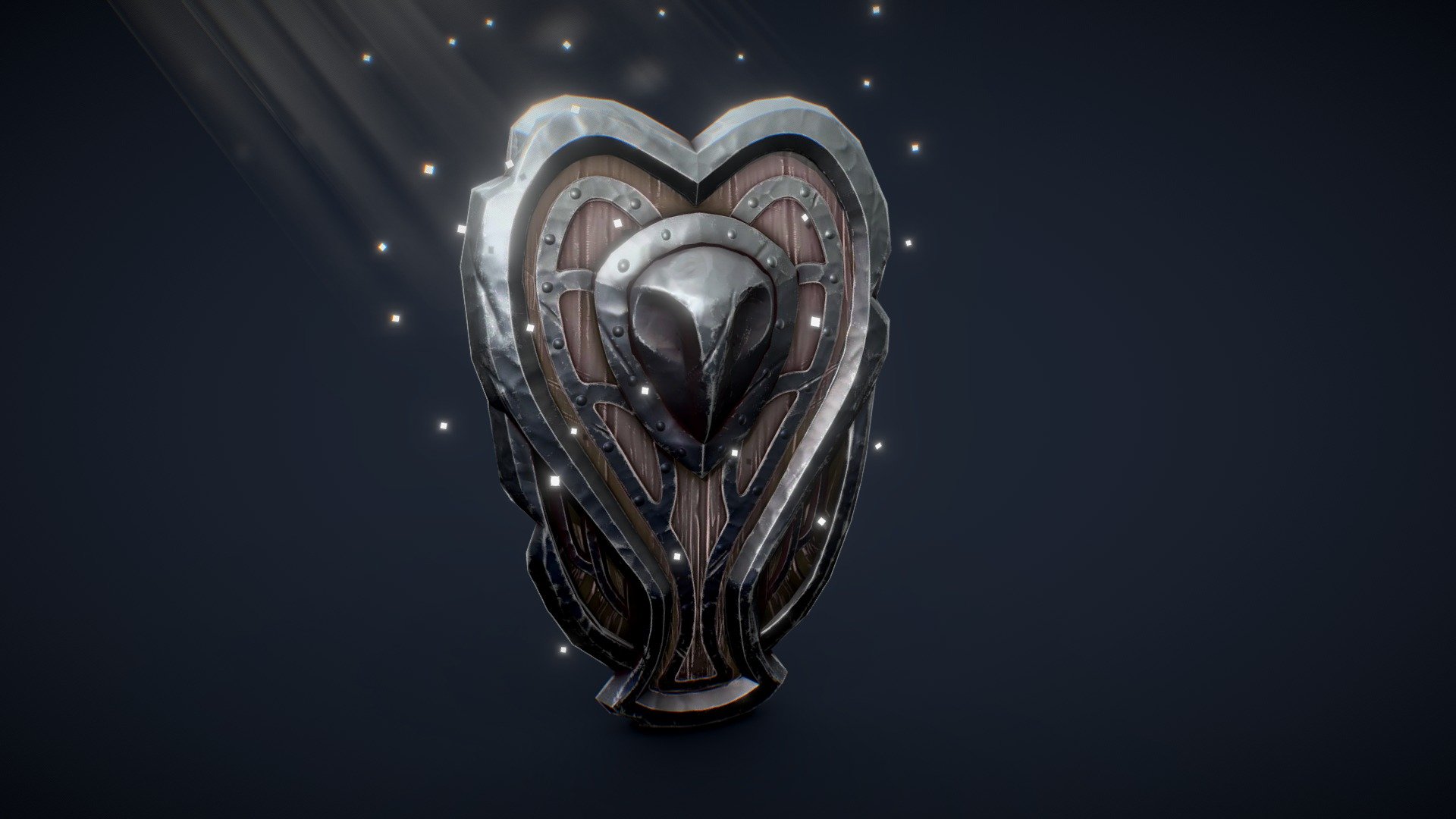 Strigiform Shield (Owl Shield) - Download Free 3D model by ...