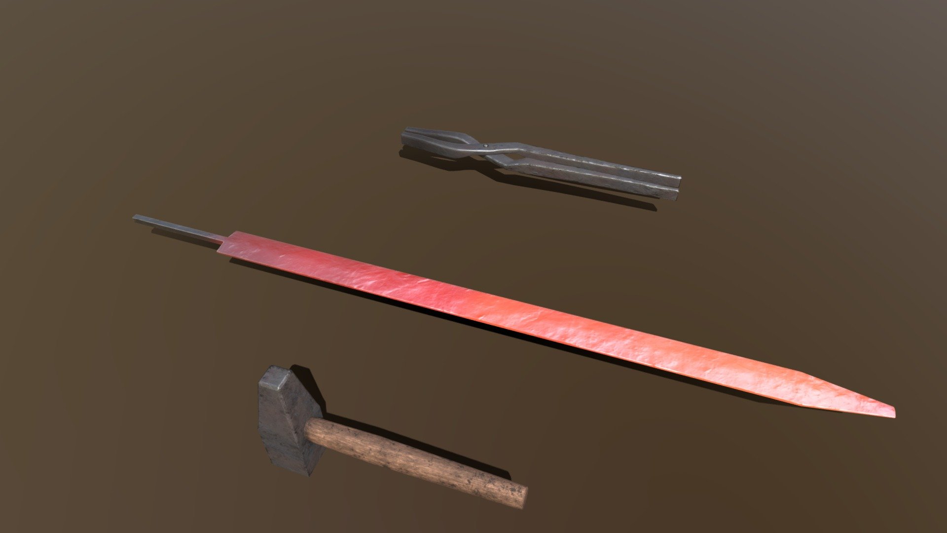 Blacksmith tools - Buy Royalty Free 3D model by Strifey7 [1976065 ...