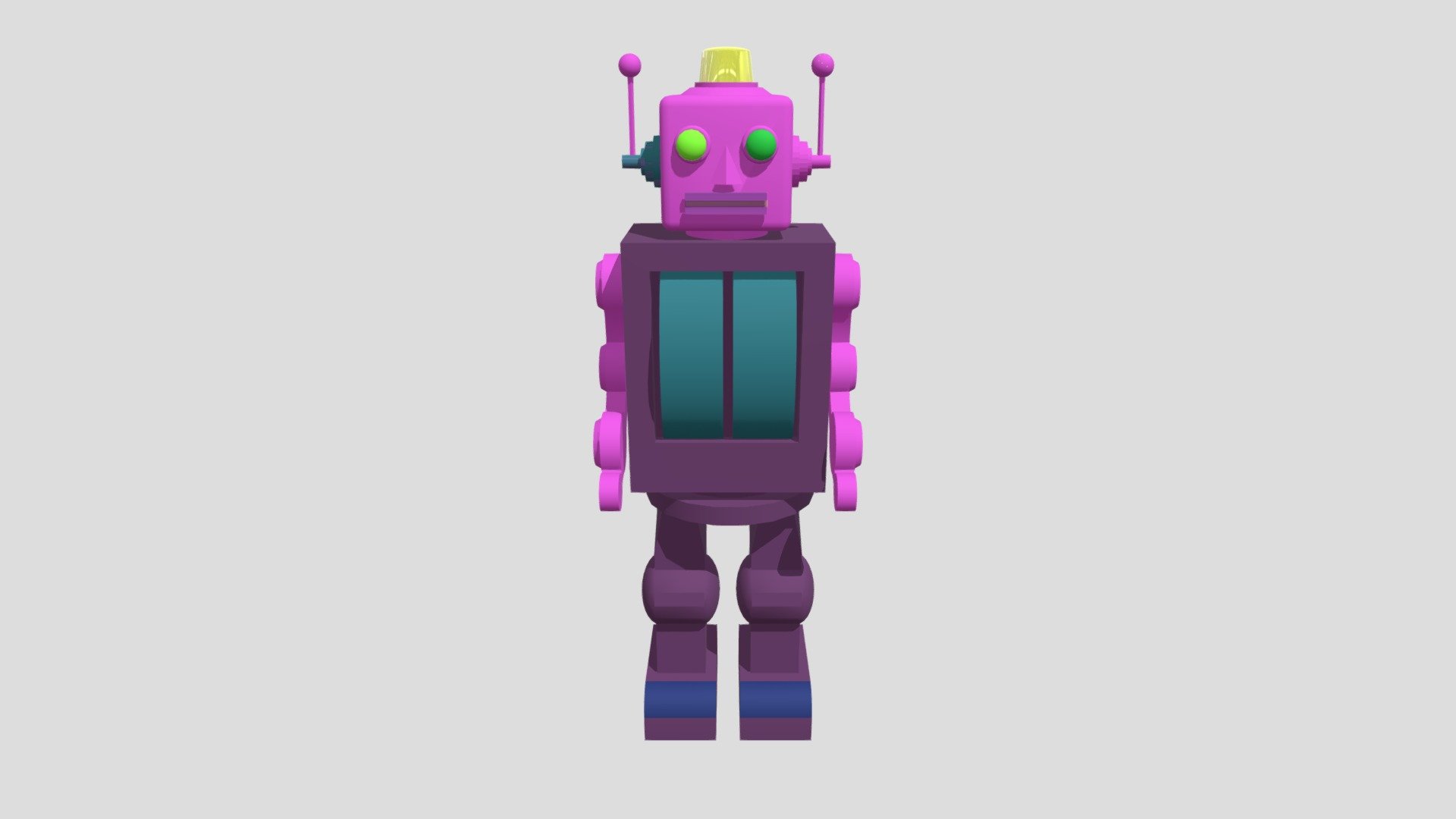 robot mudel1 - 3D model by tiinateeb [19763f5] - Sketchfab