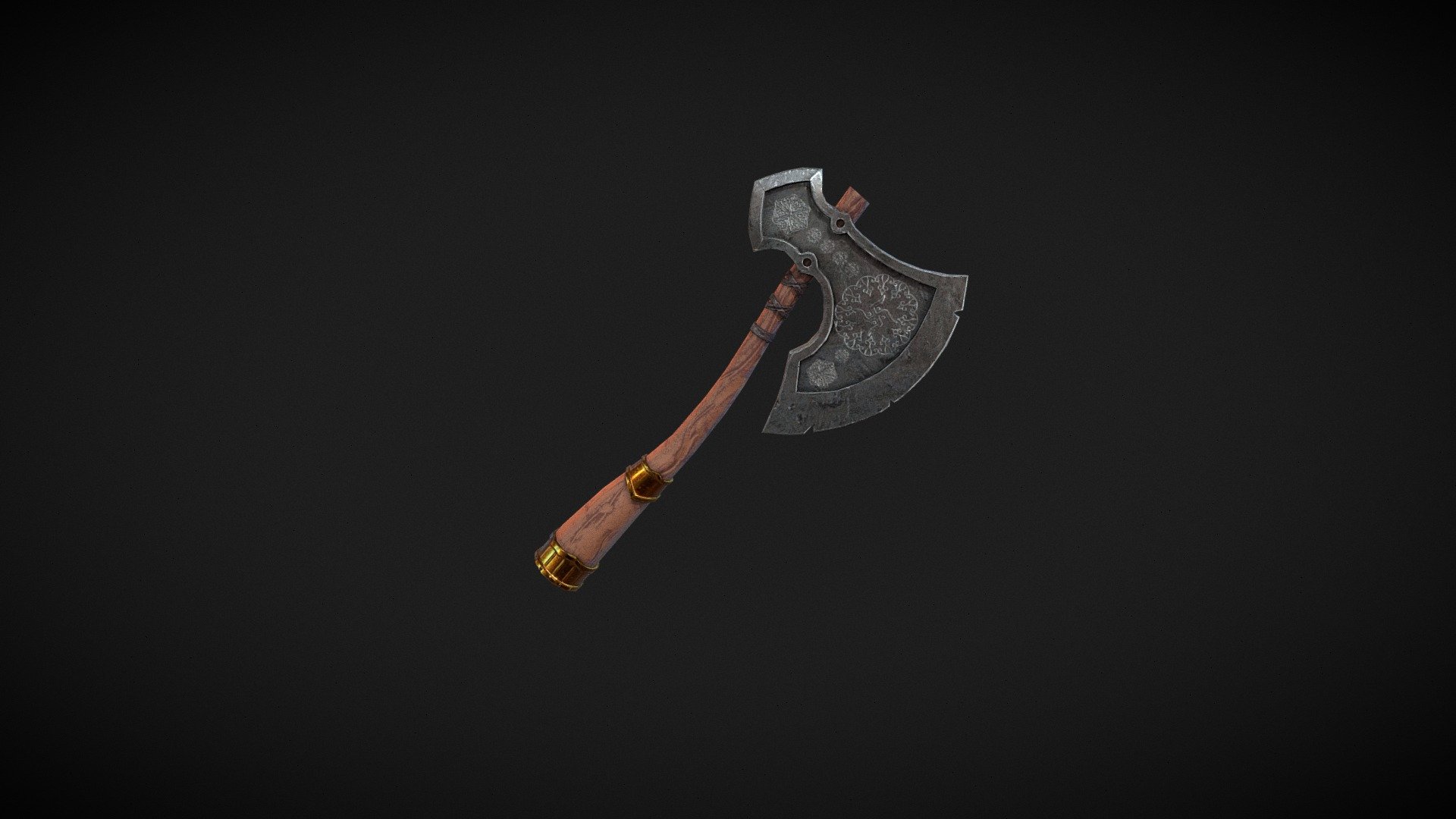 Stylized Axe - 3D model by 3djay12 [1976945] - Sketchfab