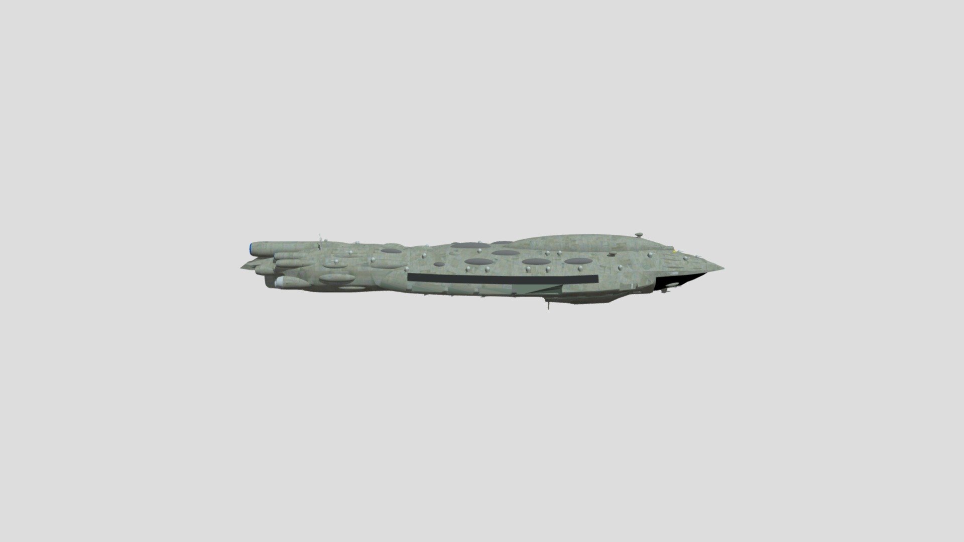 Raddus [mon calamari 80 star cruiser] - Download Free 3D model by ...