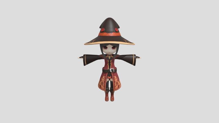 Chibi-character 3D models - Sketchfab