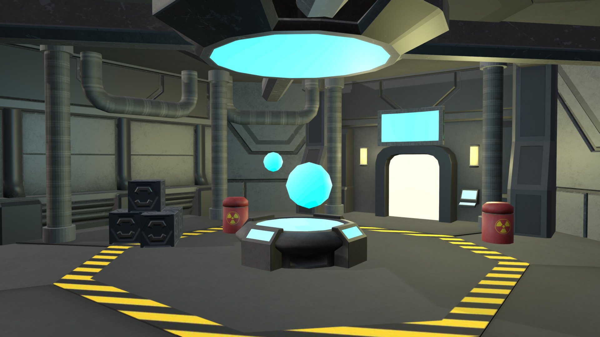 CommandCenter - 3D model by NathanL08 (@NatL08) [197b08b] - Sketchfab