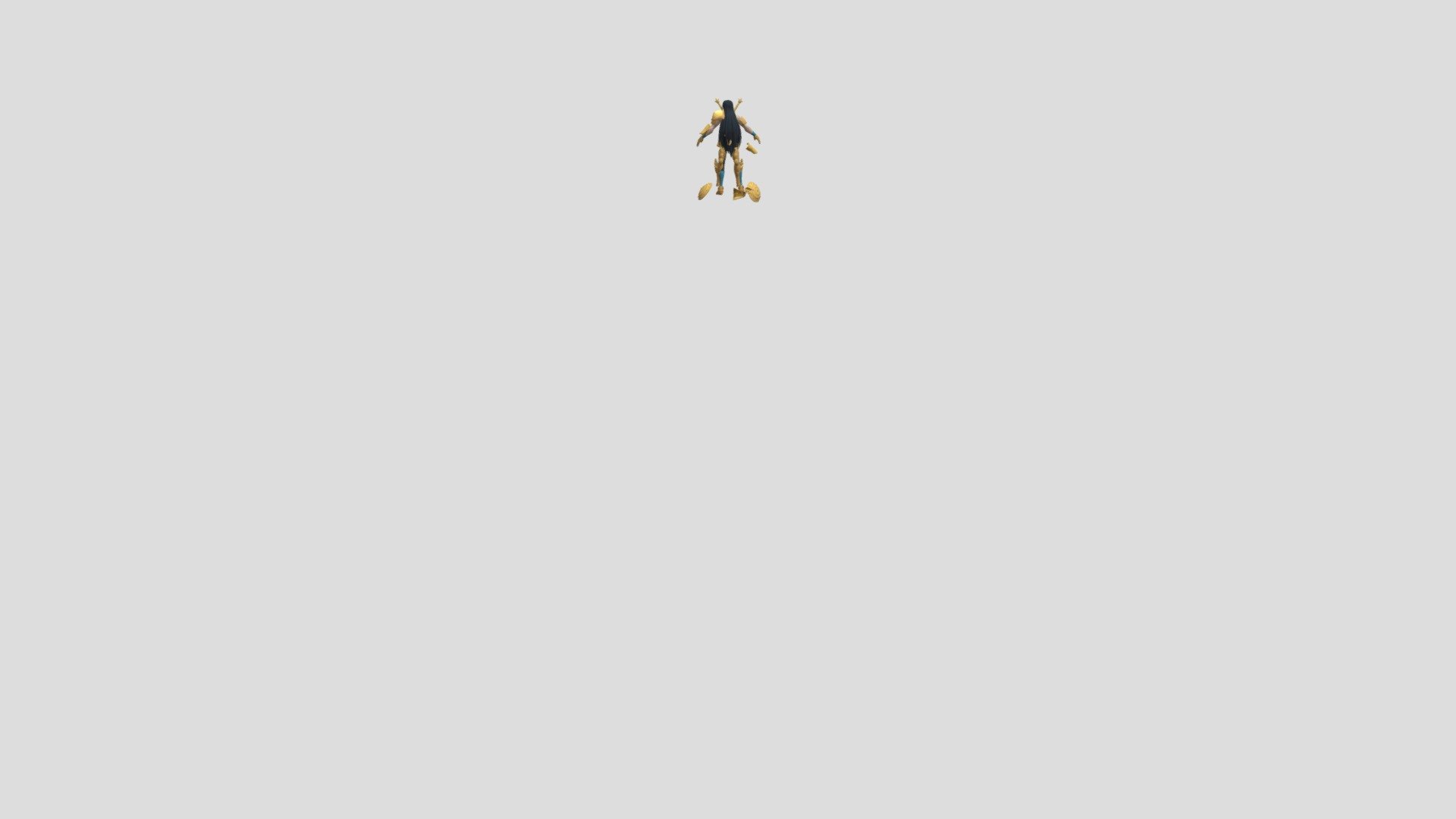 Skin Saint Seiya Chou Gold - 3D model by lwinko909 [197c156] - Sketchfab