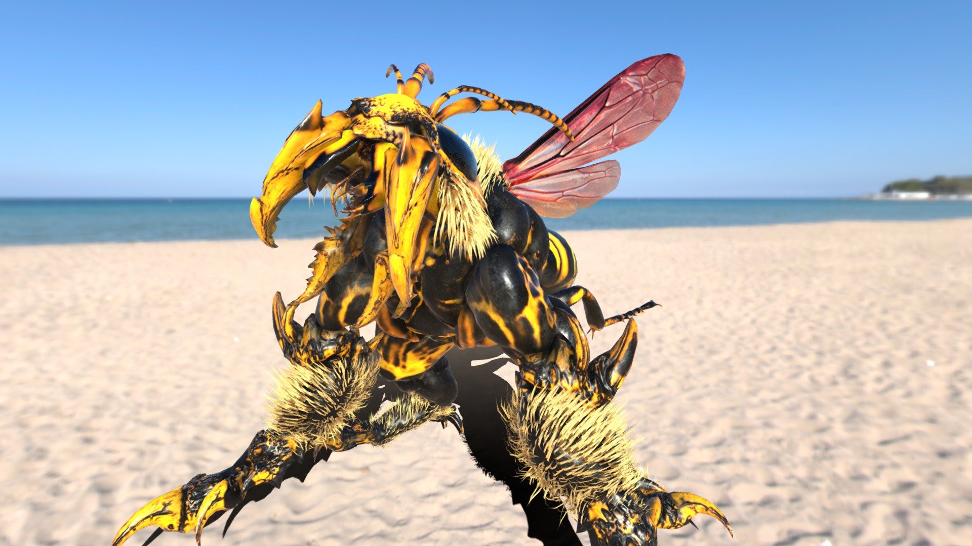 Tiger Wasp - Buy Royalty Free 3D model by Boycraft [197ddd0 ...