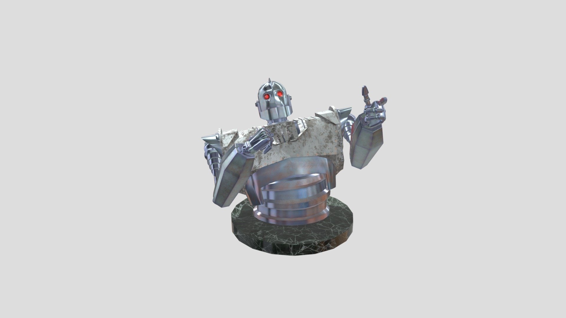 Iron Giant Model - 3D model by James.Chiang [197e754] - Sketchfab